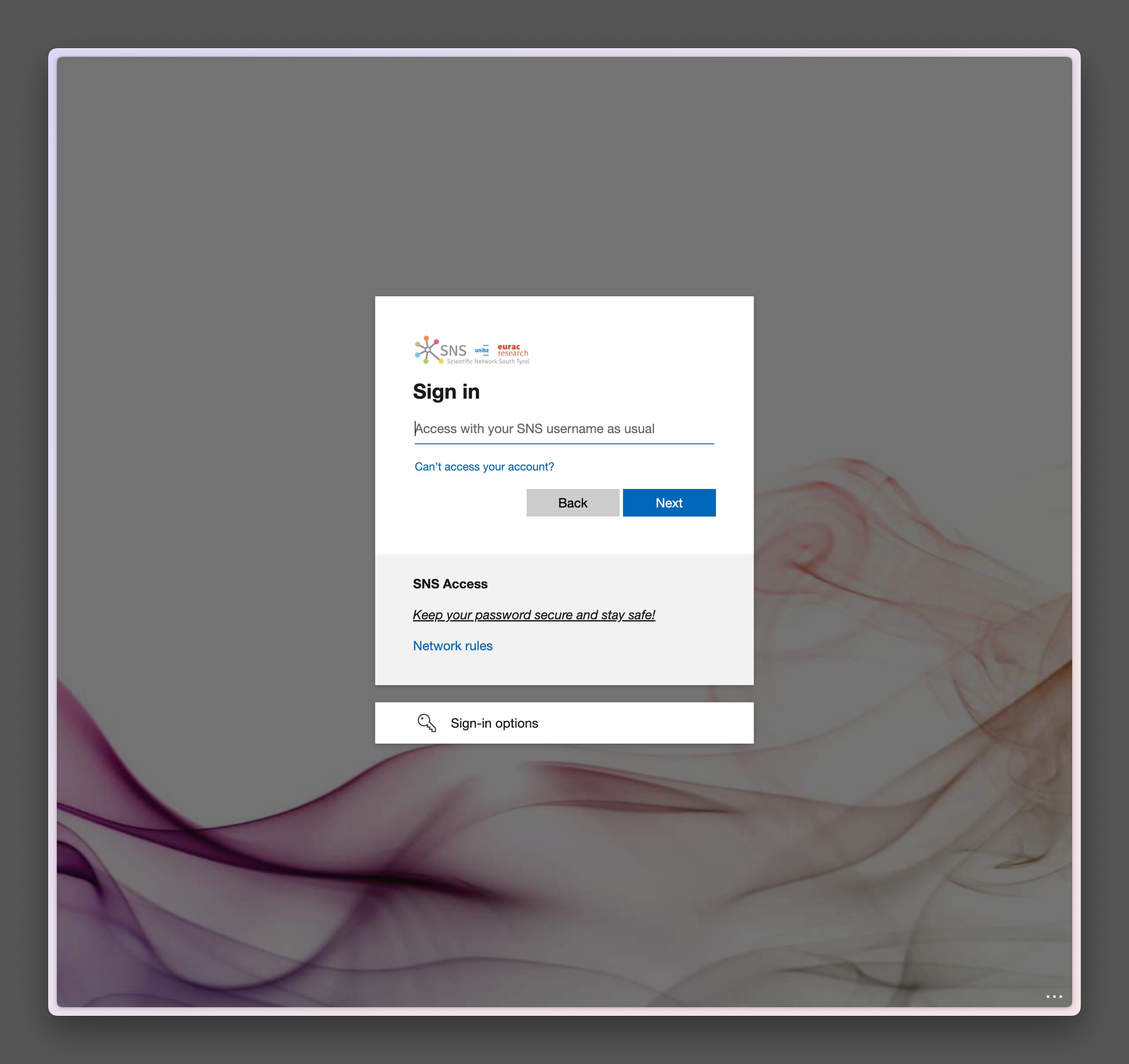 Login / Free University of Bozen-Bolzano