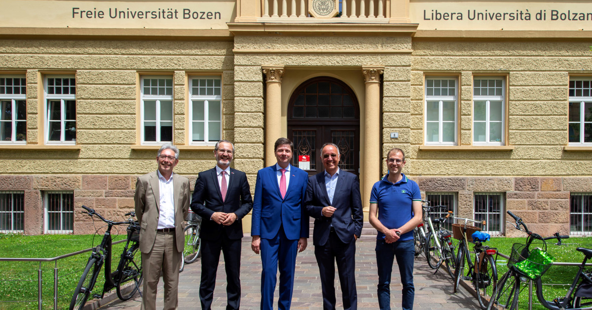 unibz vertieft Zusammenarbeit mit TU Graz / Libera Università di Bolzano